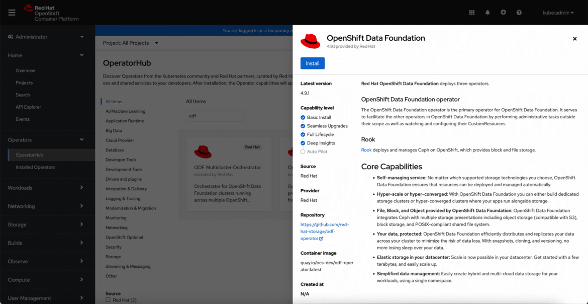 Red Hat Openshift Data Foundation Becomes Part Of Red Hat Openshift