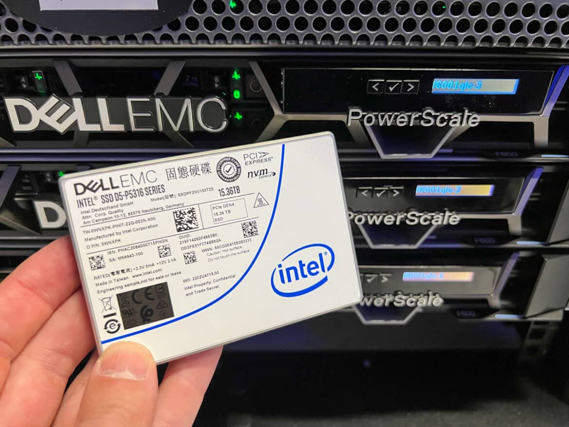 Dell PowerScale Benefitting from QLC SSD Economics and Performance ... Dell PowerScale Benefitting from QLC SSD Economics and Performance ...