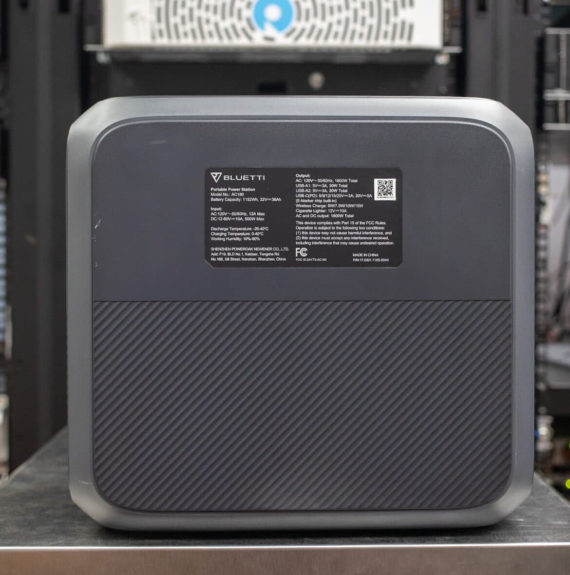 Bluetti AC180 Portable Power Station Review - StorageReview.com Bluetti AC180 Portable Power Station Review - StorageReview.com