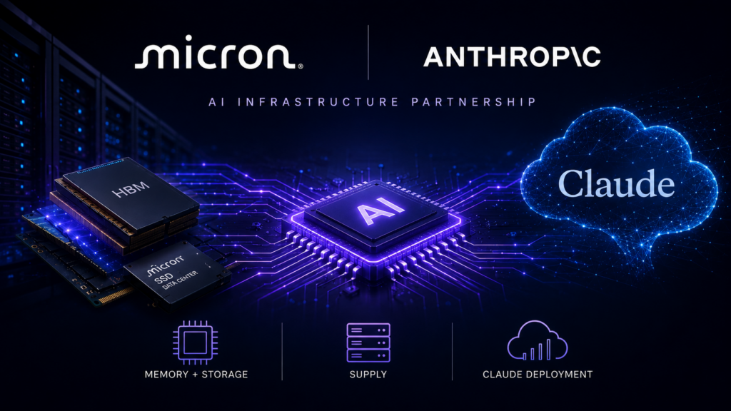 Micron and Anthropic Form Strategic AI Infrastructure Partnership ...
